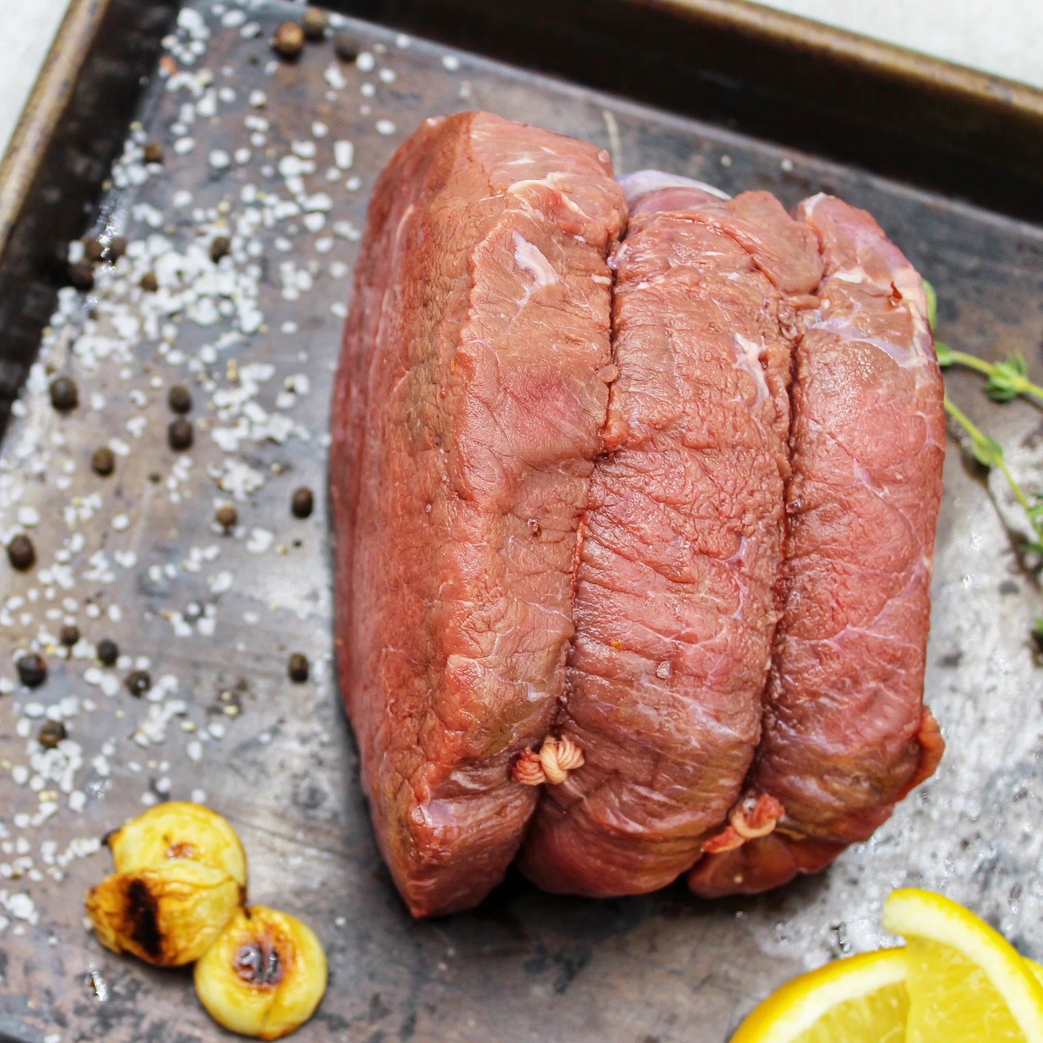 100% Grass Fed Bison Round Roast – Double R Bison Ranch